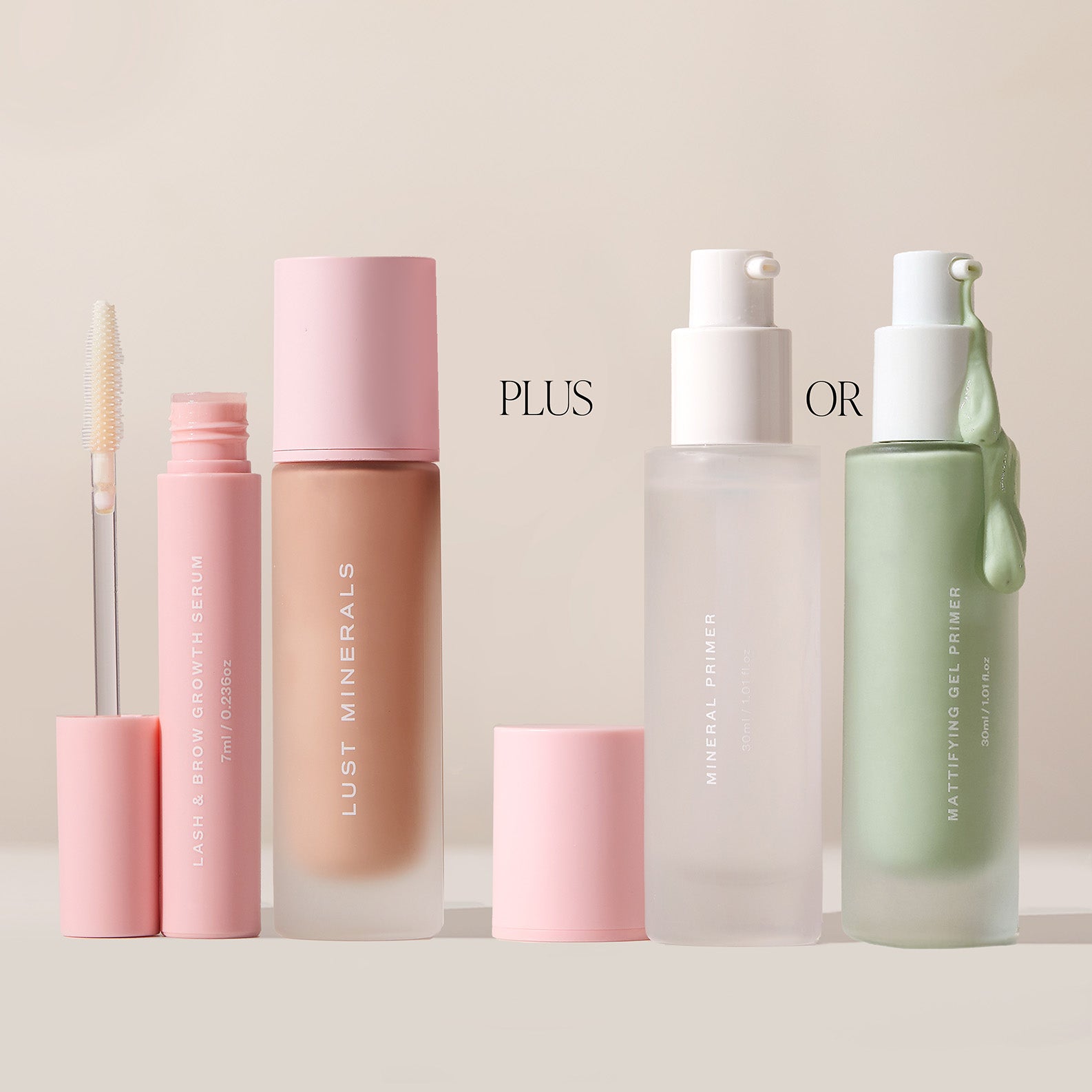 Daily Essentials Bundle - Flawless, Natural Look Makeup Set | Lust Minerals