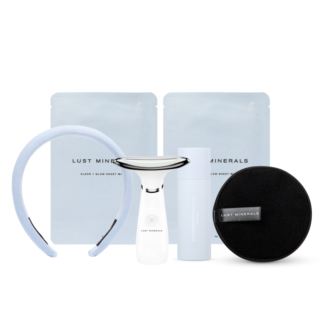 Glow-at-Home Facial Kit – Lust Minerals