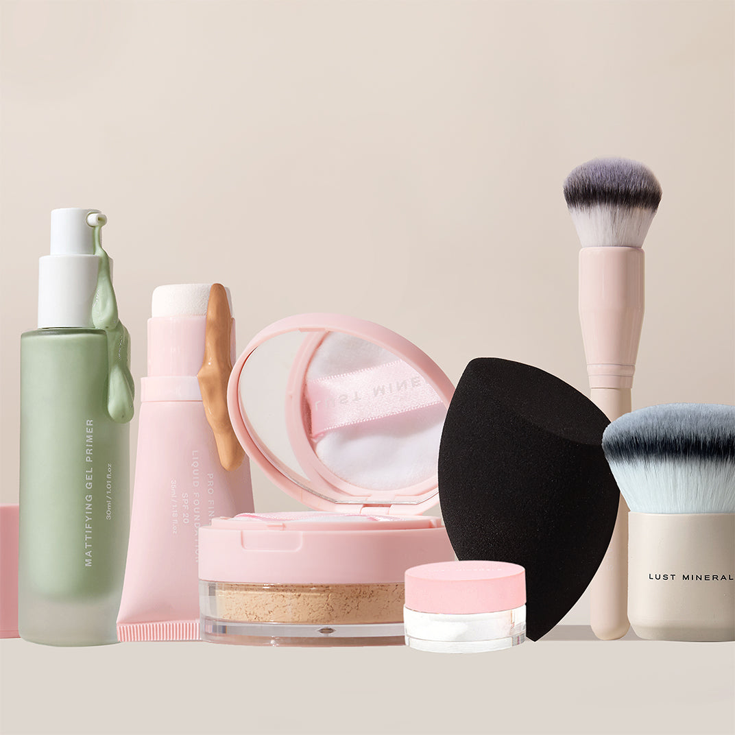 The Confident Coverage Kit - Normal to Oily & Acne Prone Skin – Lust ...